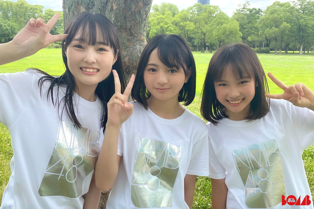 NMB48・10期生大阪城で全員集合！あなたが考えるNMB48をカラダを使って表現!!③｜BOMBweb