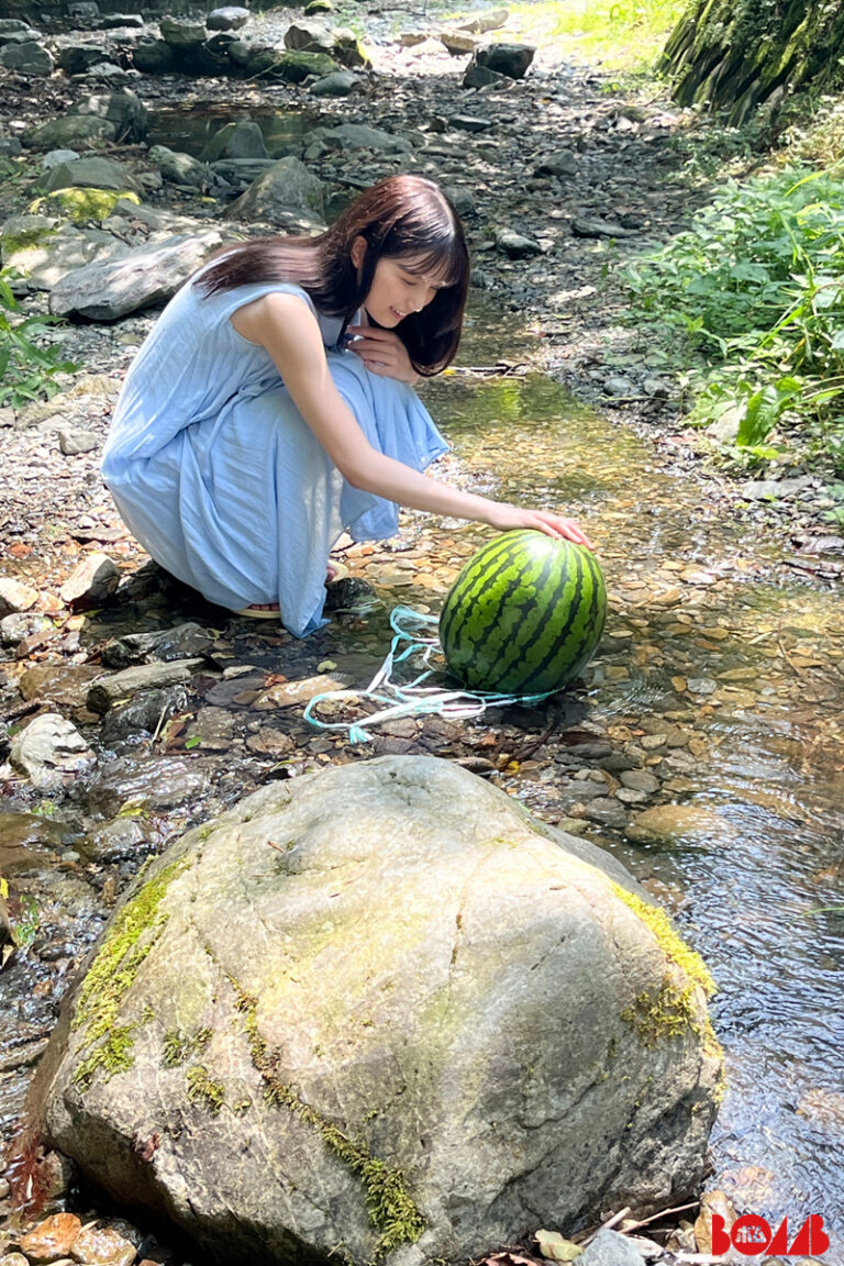 乃木坂46五百城茉央、スイカにまつわるあれこれ｜BOMBweb